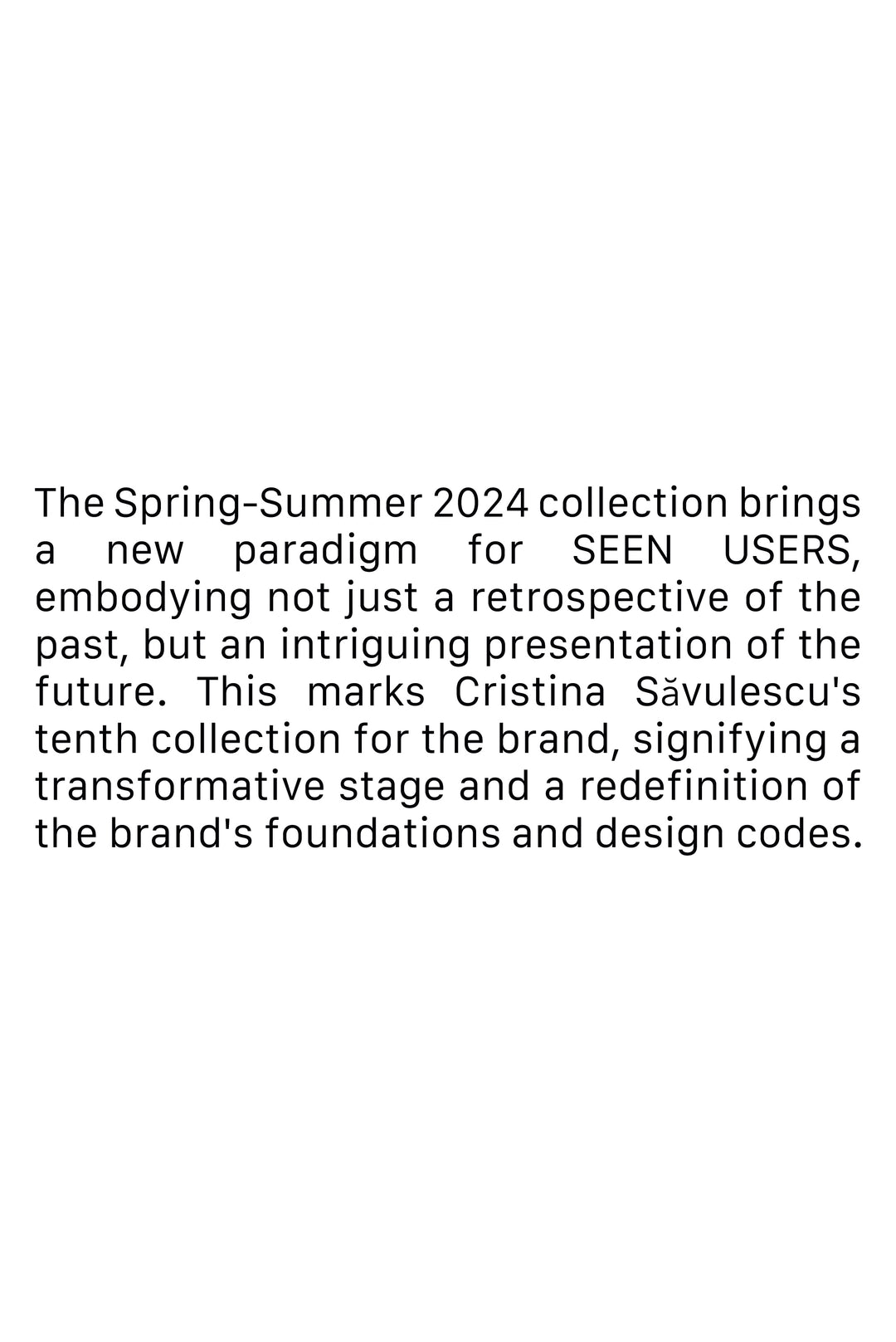 Spring Summer '24 – SEEN USERS