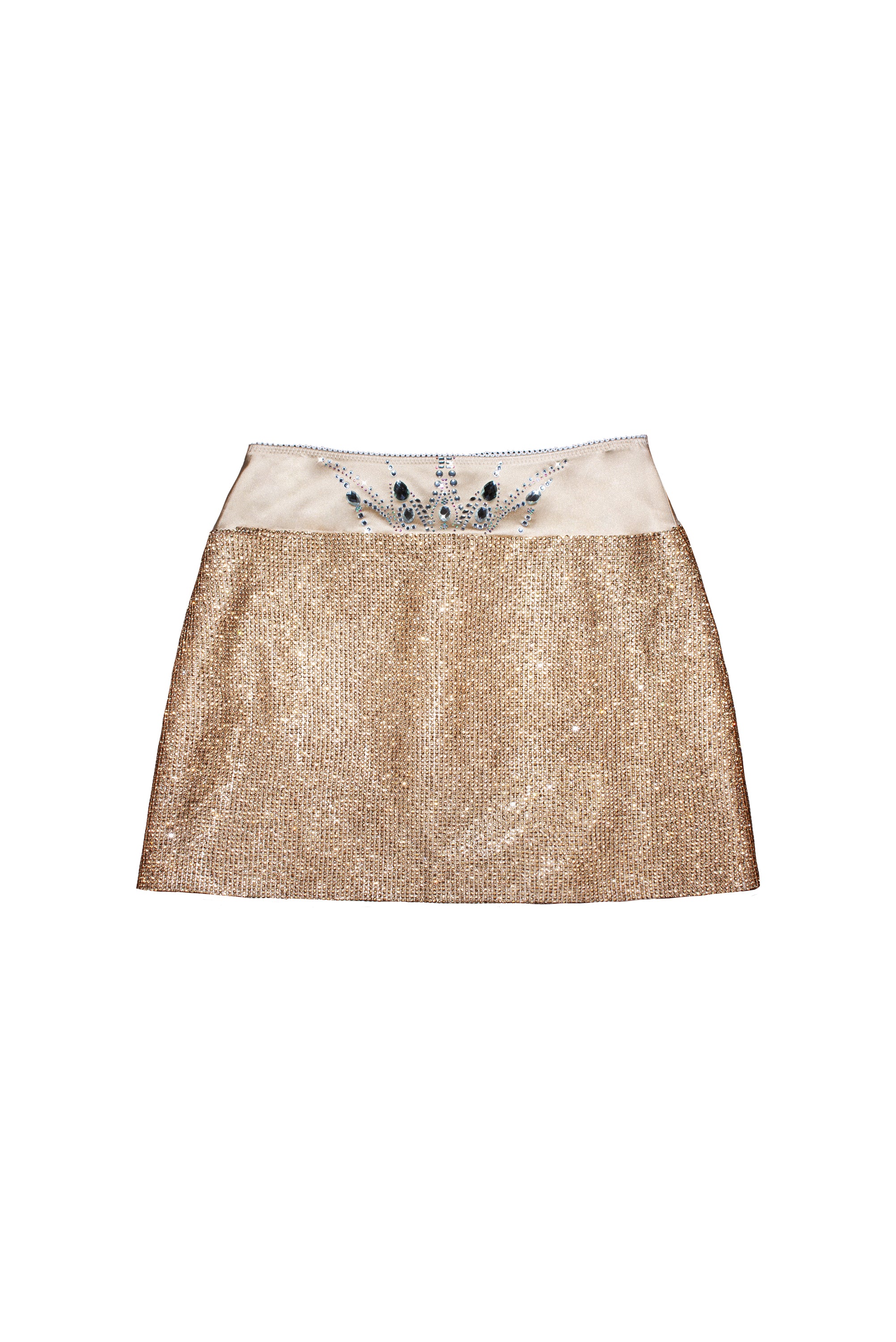 Tramp Stamp Skirt in Gold | Seen Users – SEEN USERS