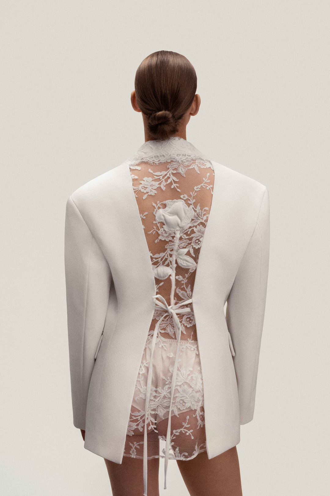 Chantilly Fresh Cut Blazer - White – SEEN USERS